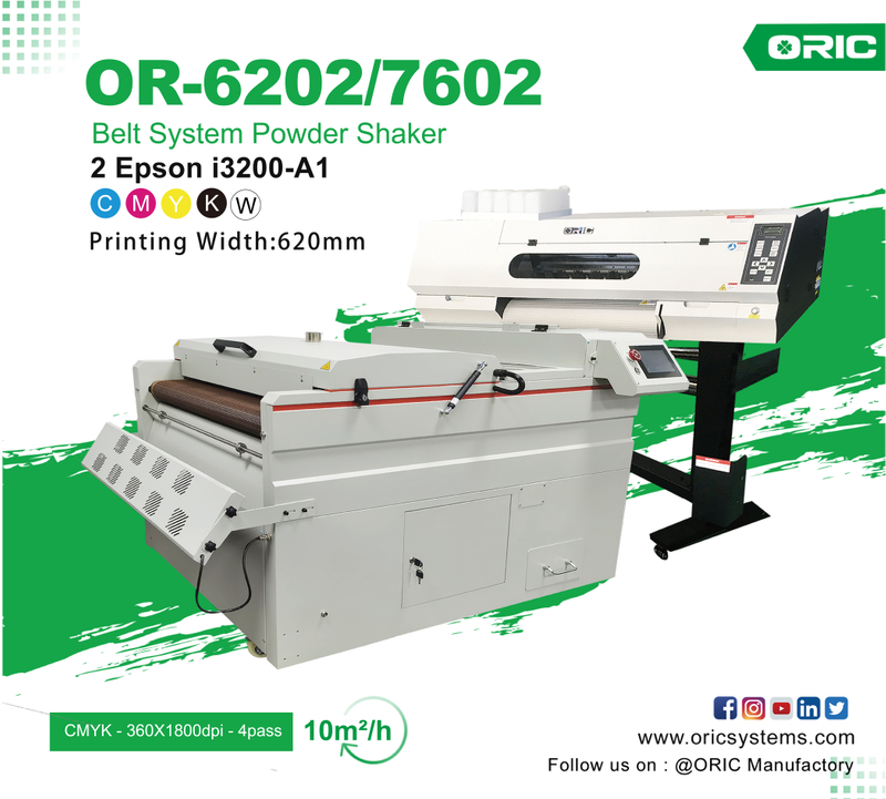 24” DTF DIGITAL HEAT TRANSFER SYSTEMS OR-6202/7602 DTF Belt Systems - Buy Product on Oric ...